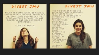 Divest JMU Photo Campaign | PPT