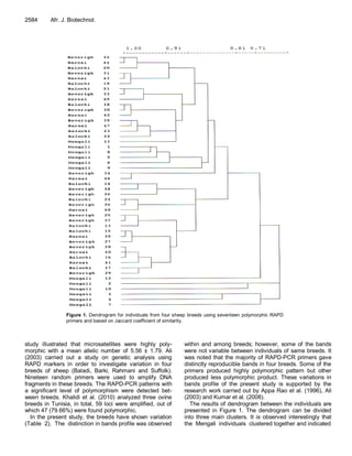 3 Afr. J. Biotech. Tariq%20et%20al | PDF | Genetics | Science