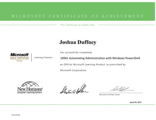 Joshua Duffney 10961 | PDF
