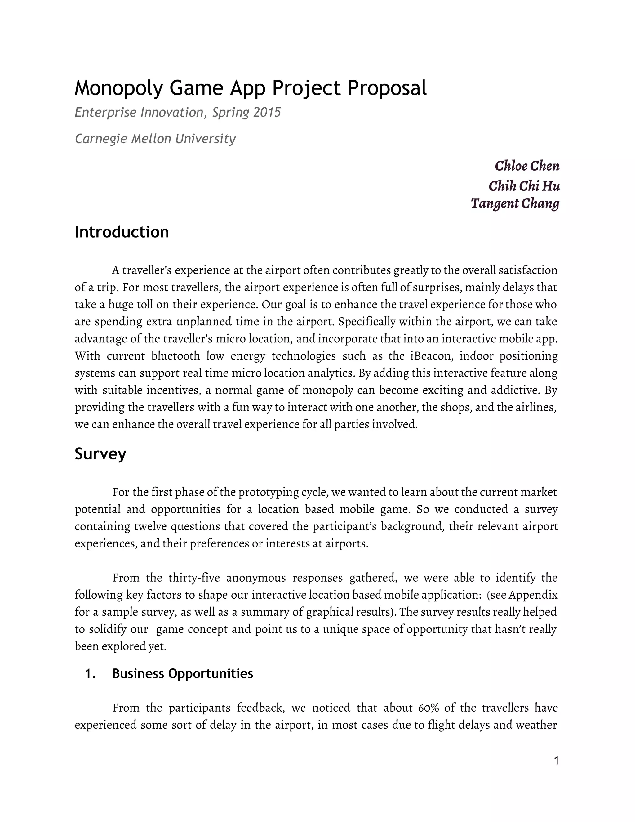 Emirates MonopolyGameFinalReport | PDF