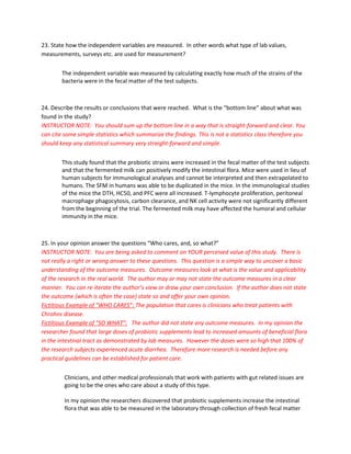 NTR 340 Nutrition Research Questionnaire- USE ME(1) | PDF