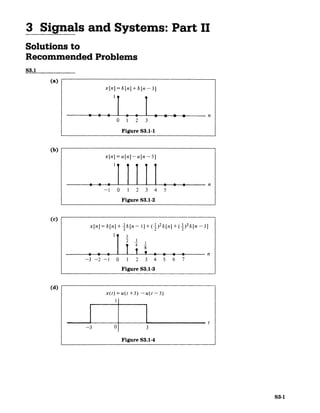 Signals and Systems part 2 solutions | PDF