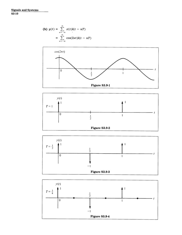 Signals and Systems part 2 solutions | PDF