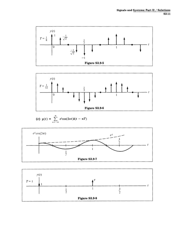 Signals and Systems part 2 solutions | PDF