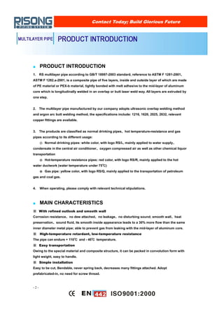 risong brochure | PDF