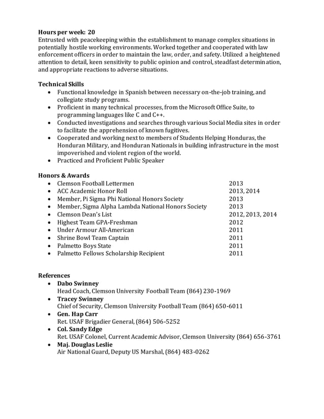 ATF Resume 4.5 | PDF