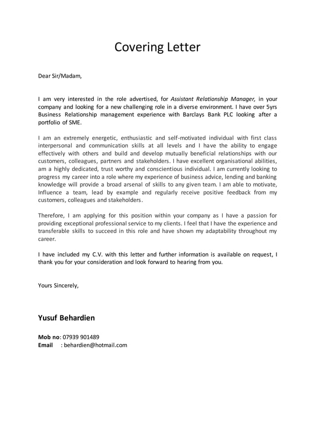 Covering Letter Docx