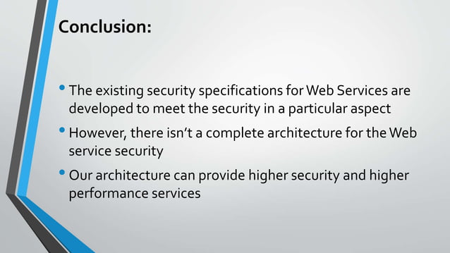 SECURITY MECHANISM FOR WEBSERVICE USING SECURITY TOKEN SERVICE(STS | PPT