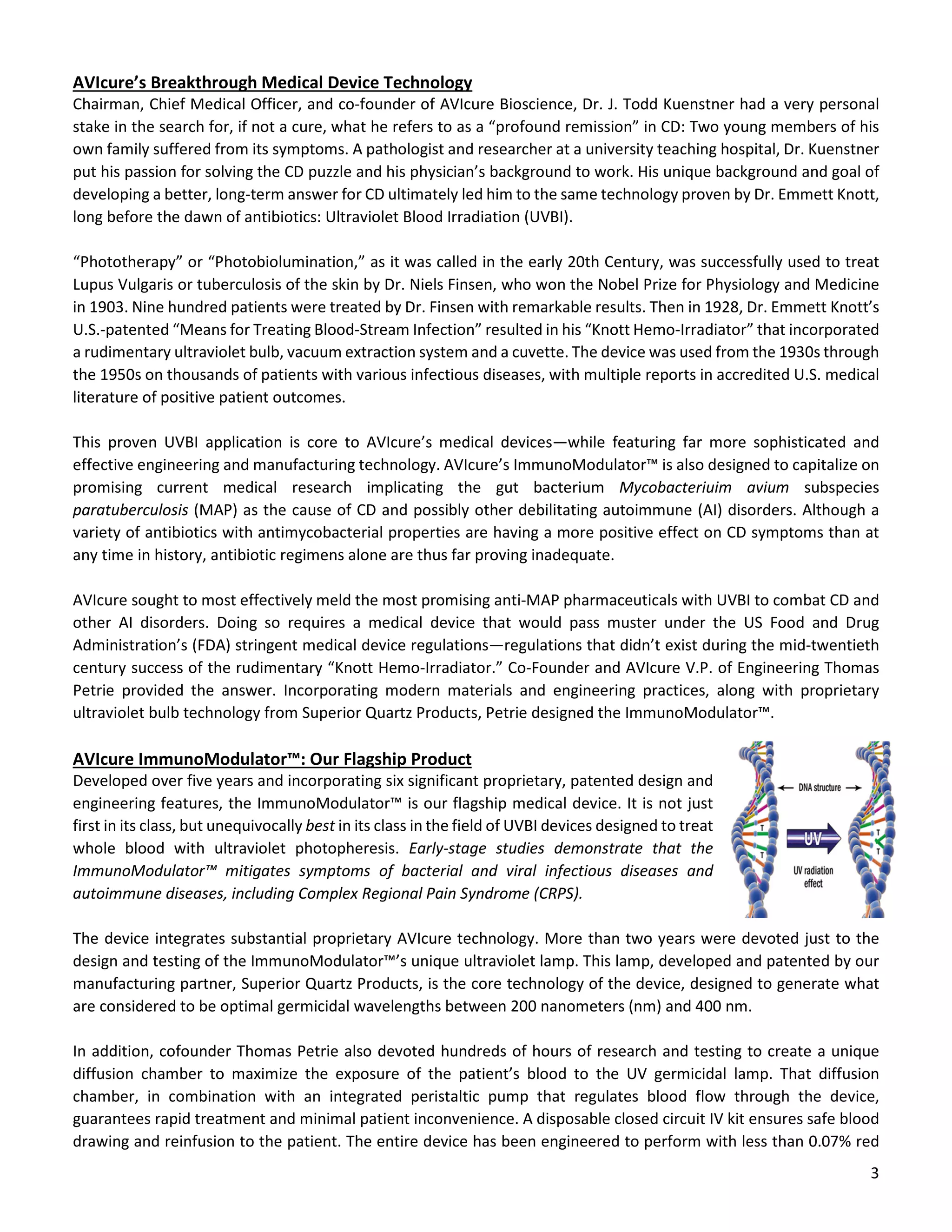 AVIcure Short Proposal | PDF