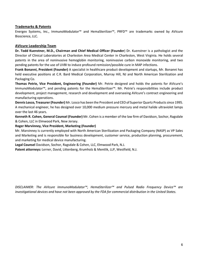 AVIcure Short Proposal | PDF