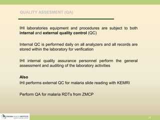 IHI LAB MUHAS PRESENTATION JULY 15 | PDF