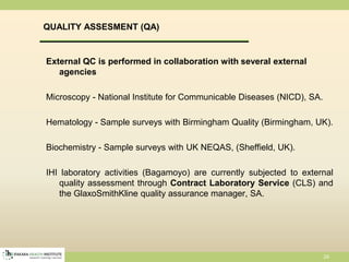 IHI LAB MUHAS PRESENTATION JULY 15 | PPT
