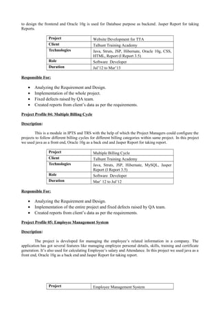 Venkatesaraja - Resume | DOC