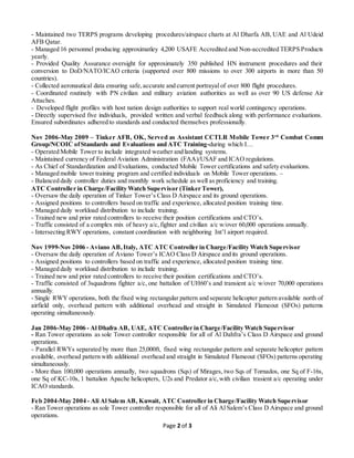 Edwards - ATC Bulleted Resume | DOCX