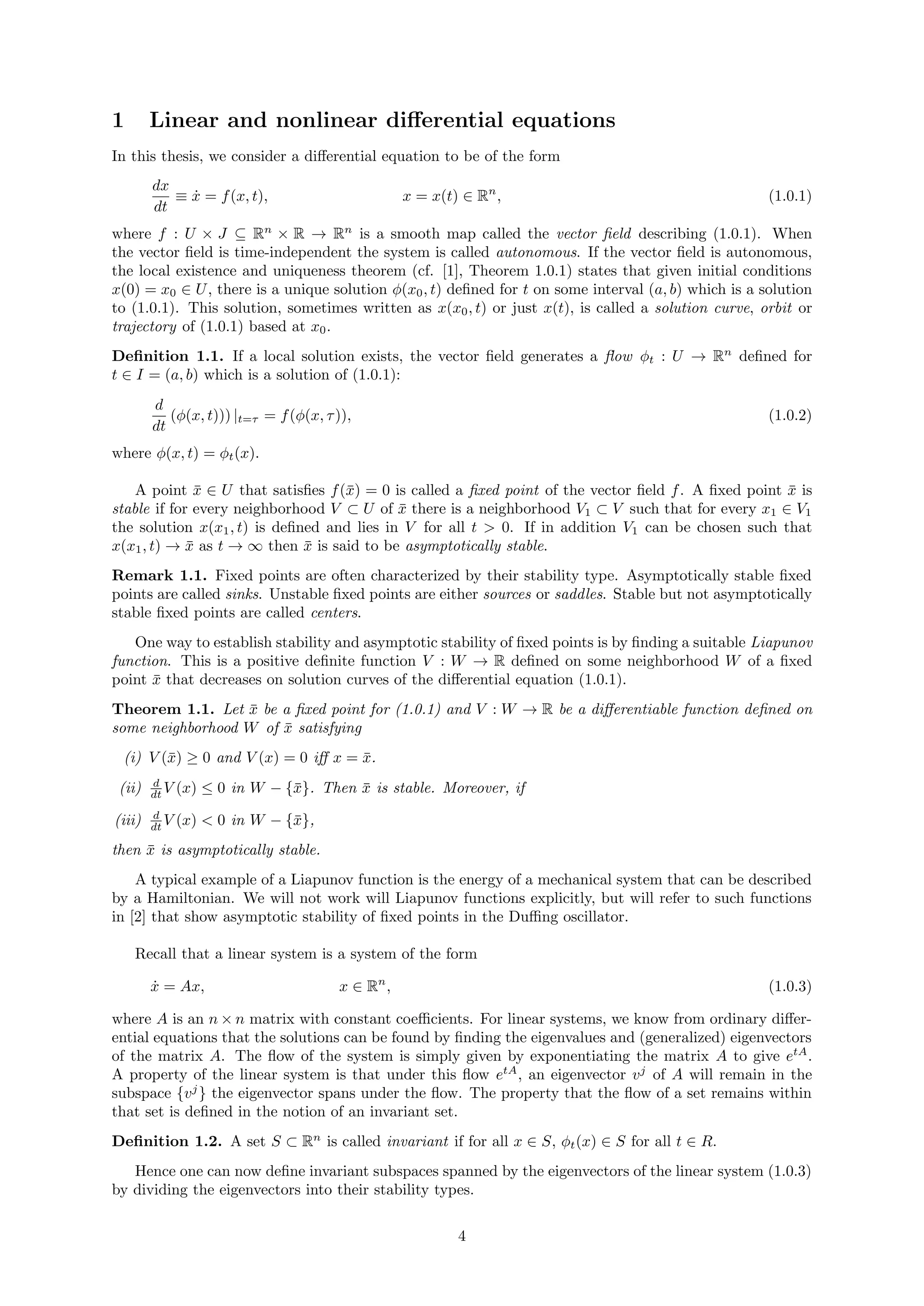 Duffing oscillator and driven damped pendulum | PDF