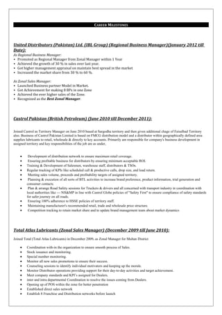 Resume - Zeeshan Sandhu | DOC