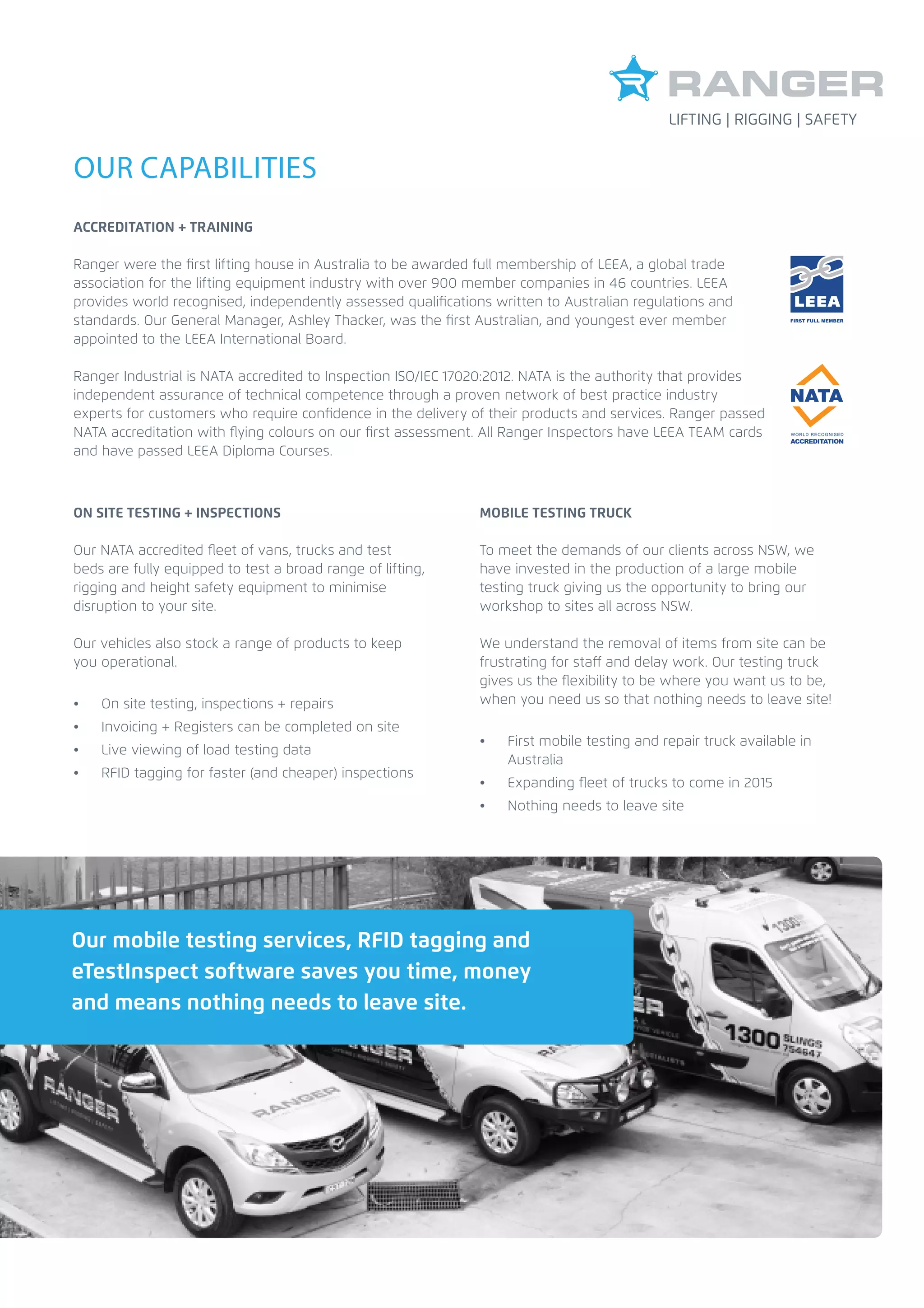 Ranger Capabilities 2014 | PDF | Logistics | Business