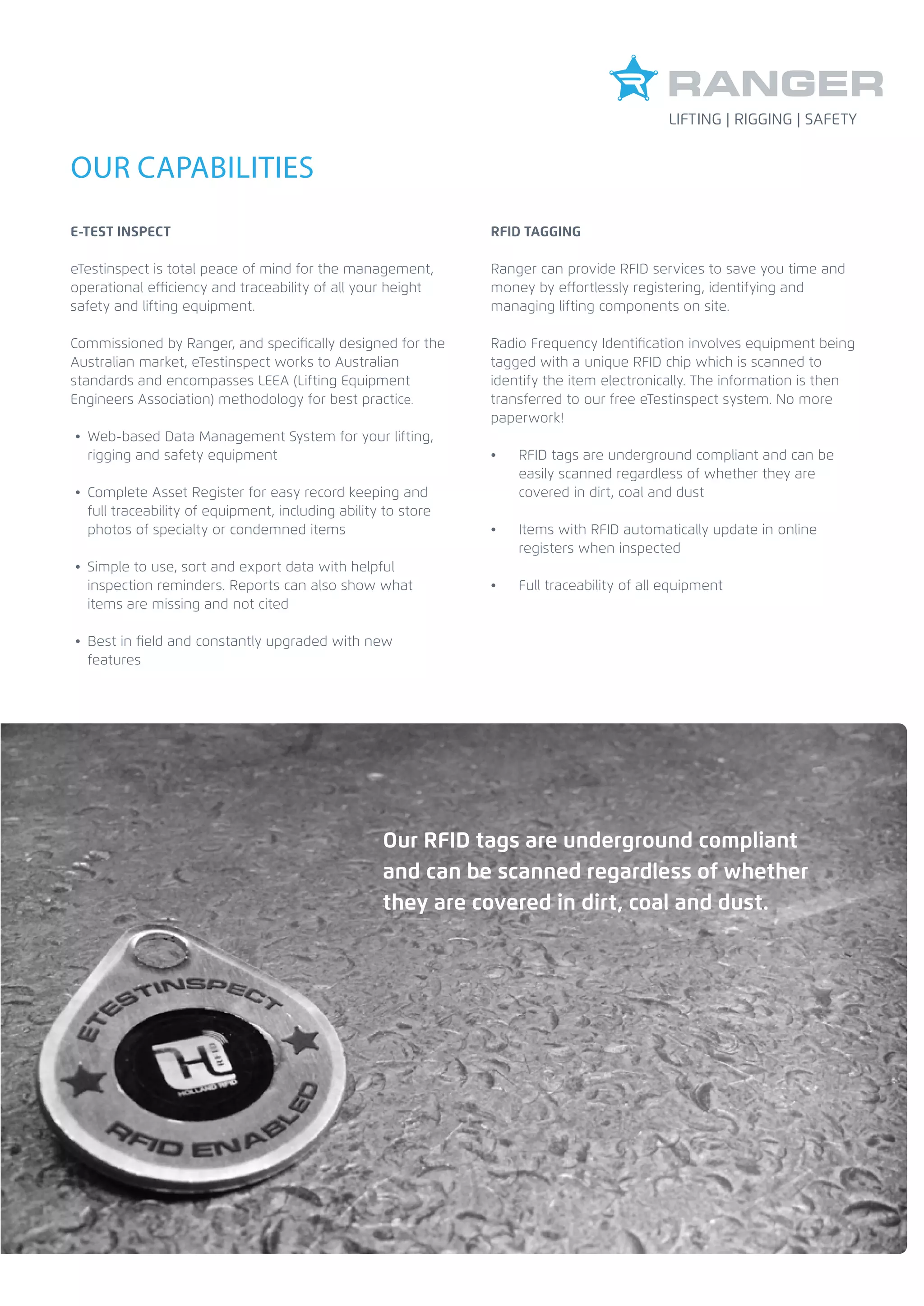 Ranger Capabilities 2014 | PDF | Logistics | Business