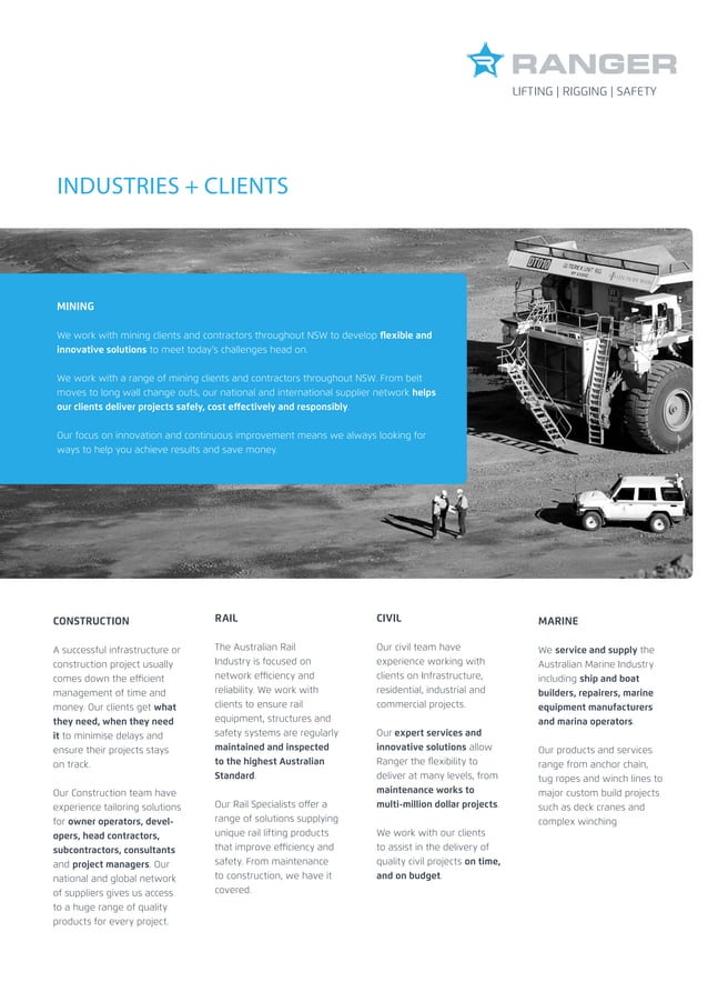 Ranger Capabilities 2014 | PDF | Logistics | Business