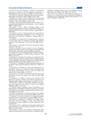 BSA- Surfactant interaction by subhajit | PDF