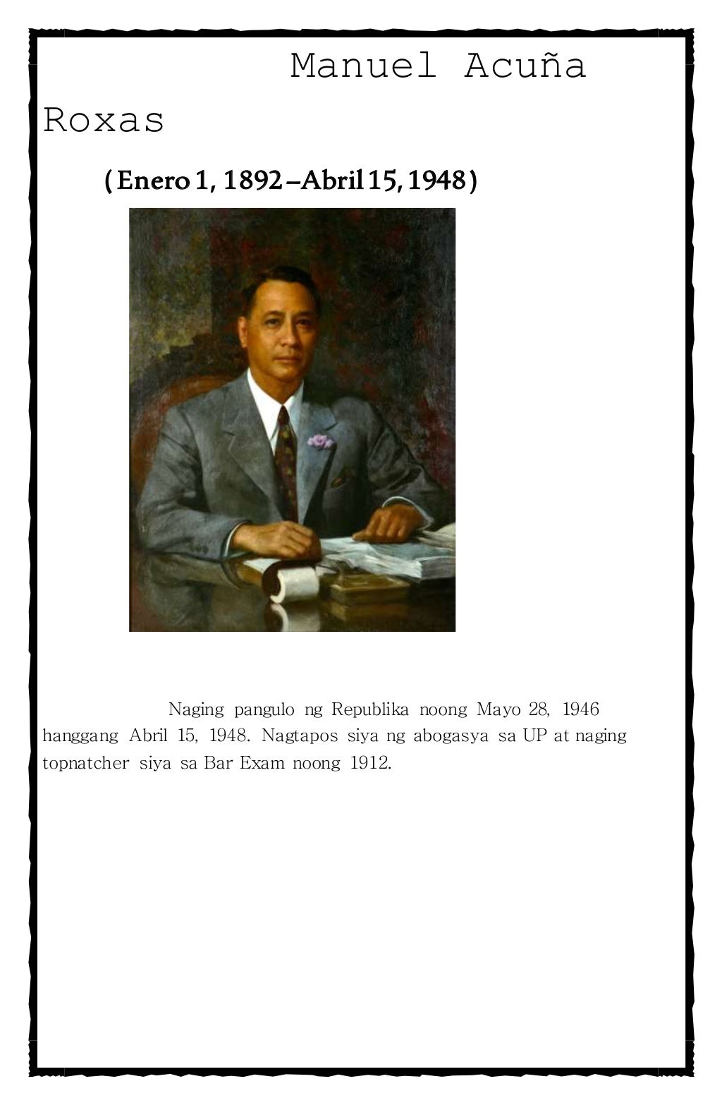 Mga Pangulo ng Pilipinas