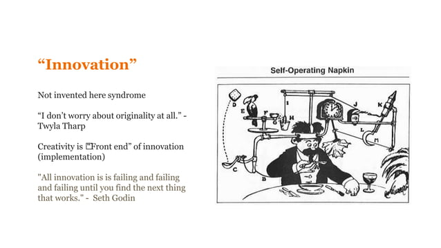 Management of Creativity | PPT