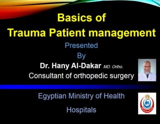 Trauma patient management | PPTX