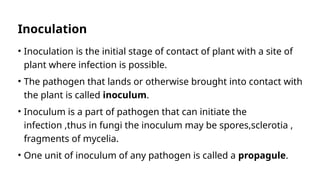 Parasitism and disease development in plants | PPTX