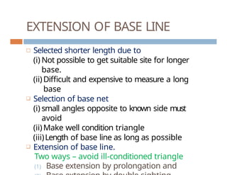 ADVANCED SURVEYING TRIANGULATION ADVANCED SURVEYING TRIANGULATION | PPT