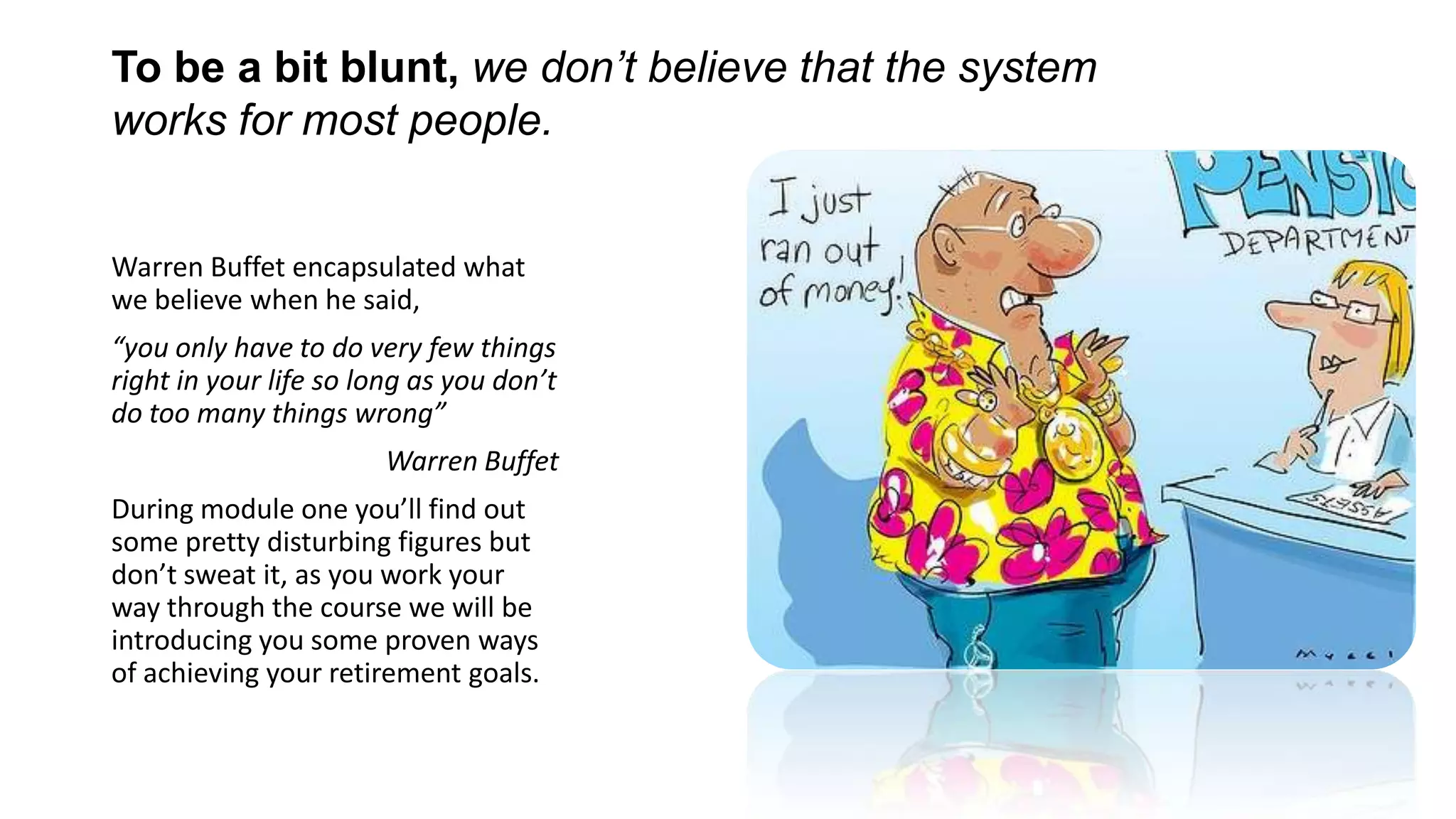 Introduction to Retirement - where are most people | PPTX