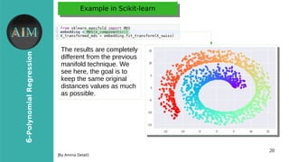 Aaa ped-17-Unsupervised Learning: Dimensionality reduction | PPT