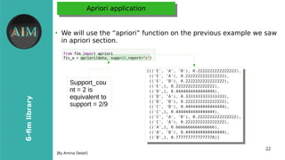 Aaa ped-18-Unsupervised Learning: Association Rule Learning | PPT