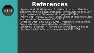 Aaa ped-18-Unsupervised Learning: Association Rule Learning | PPT