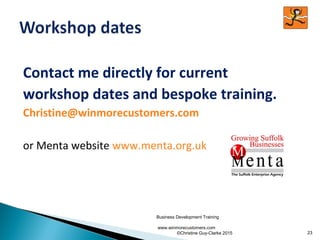 Workshop titles and samples | PPT