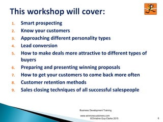 Workshop titles and samples | PPT