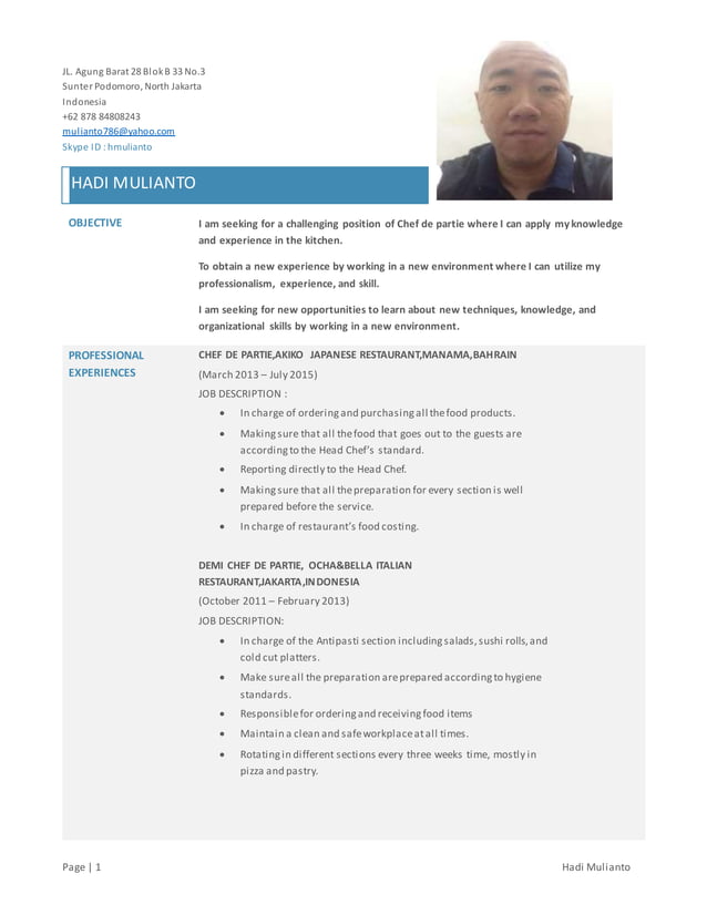 CV Hadi.docx(updated) | PDF
