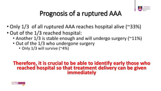 Abdominal Aortic Aneurysm | PPTX
