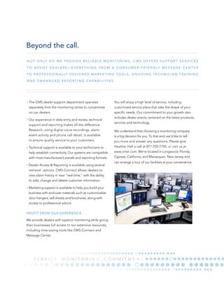 CMS Brochure 2011 | PDF