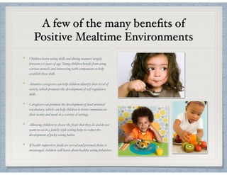 Best Mealtime Practices_B | PDF