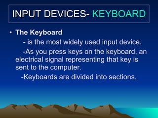INPUT and OUTPUT facts | PPT