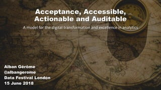 Acceptance, Accessible, Actionable and Auditable | PPT