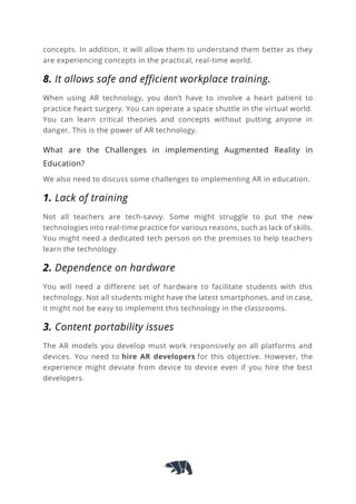 Augmented Reality in Education: How AR is Shaping the Future of ...