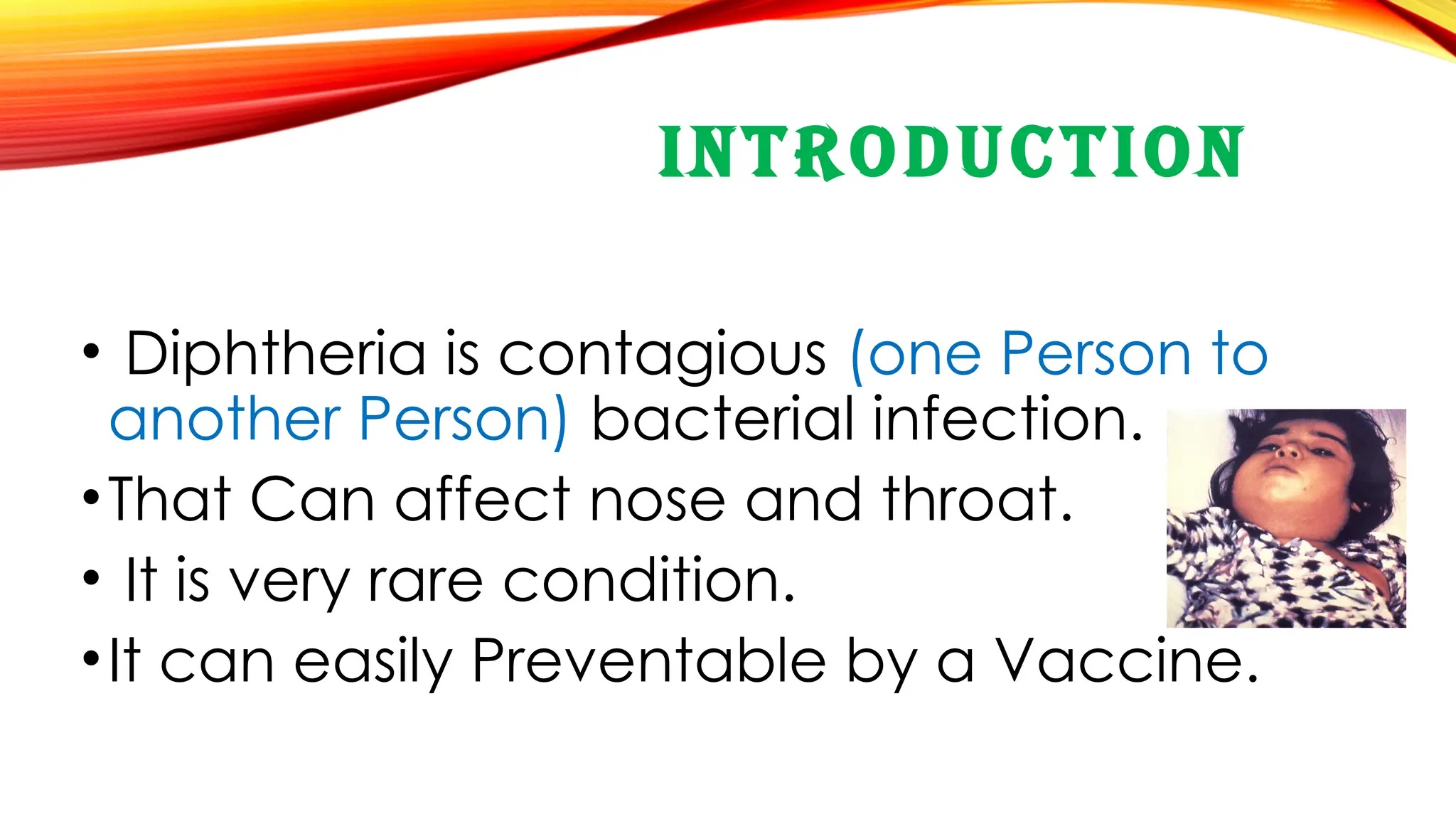 DIPHTHERIA , definition , introduction | PPTX