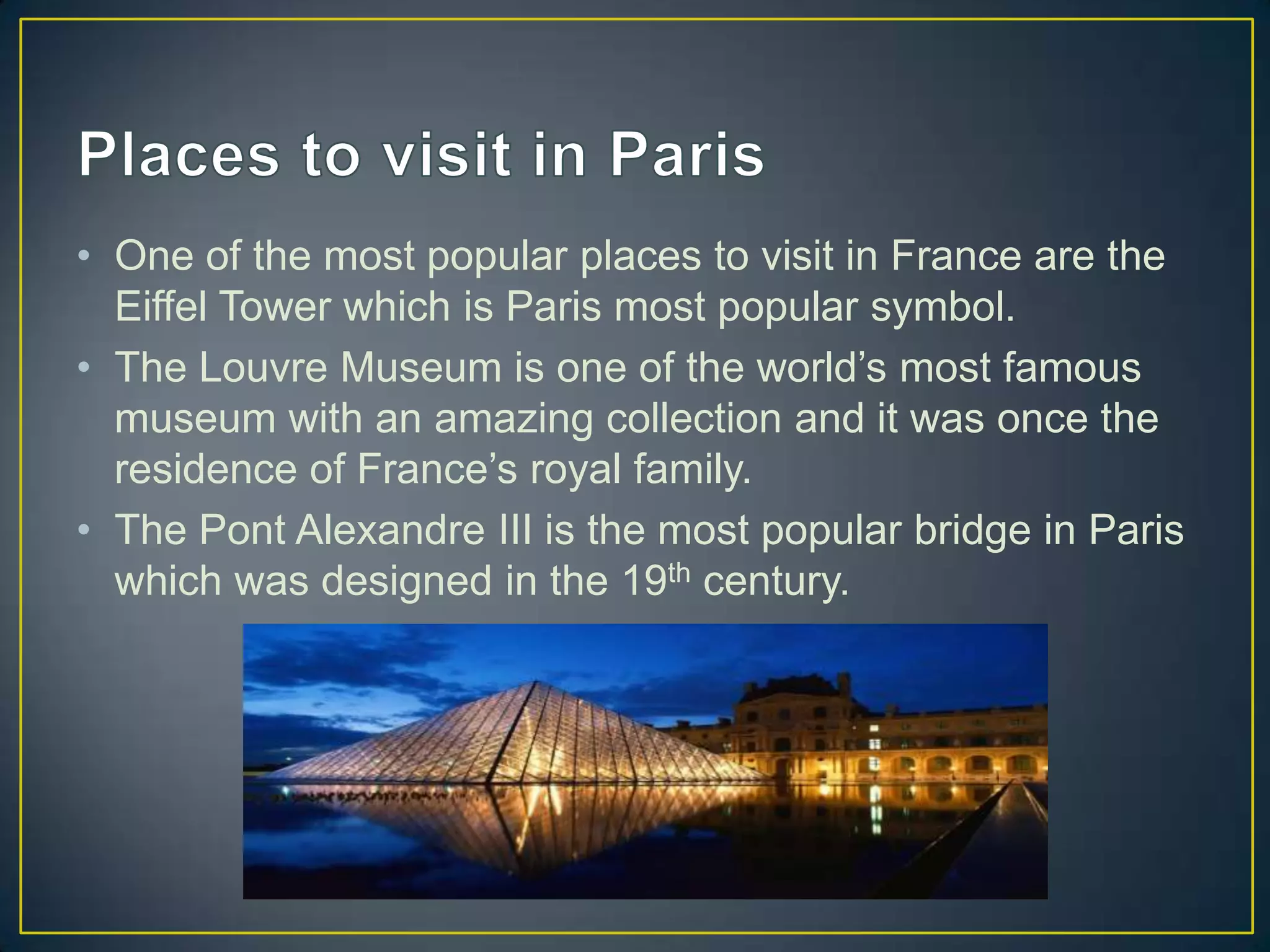 France, Paris | PPTX