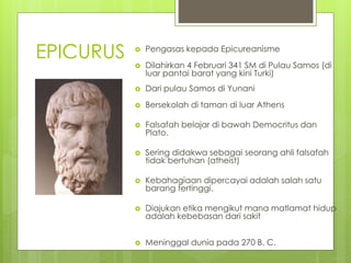 EPICUREANISME | PPTX