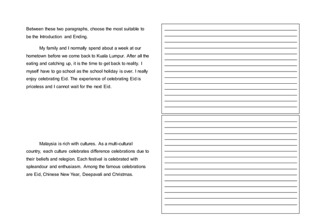 SPM 1119 Writing Practice | PPT