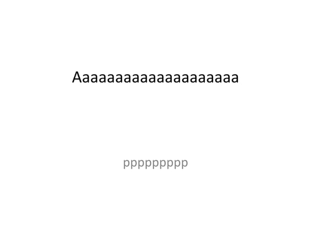 Aaaaaaaaaaaaaaaaaaaa | PPTX