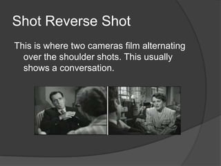 AS Media Camera Editing Techniques CS | PPT
