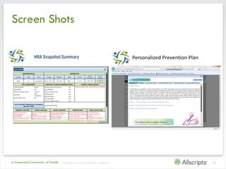 Allscripts Presentation | PDF