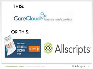 Allscripts Presentation | PDF